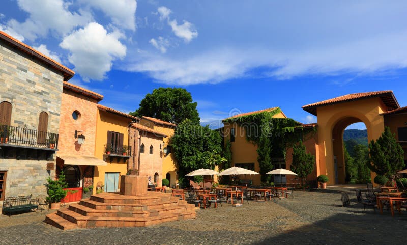 Italian village style stock image. Image of italy, toscana - 54394937