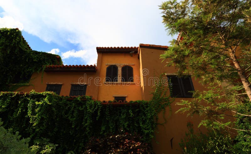 Italian village style stock image. Image of road, beautiful - 54395647