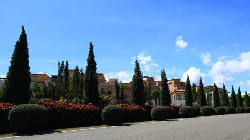 Italian village style stock photo. Image of cobblestone - 54398542