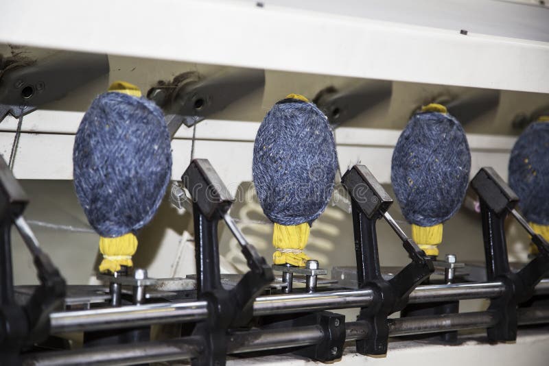 Italian Wool Processing Plant Stock Image - Image of horizontal ...