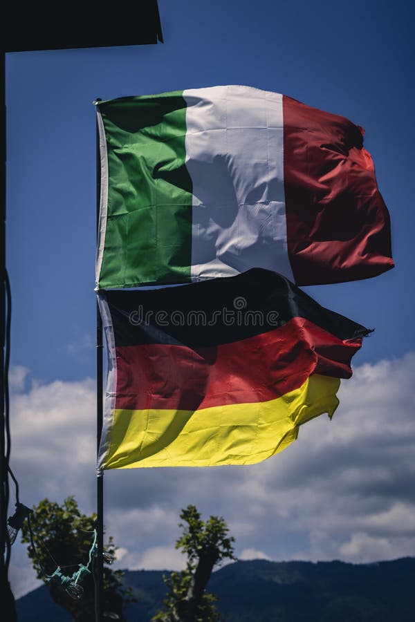 Expression of Italian and German Friendship Stock Photo - Image of ...