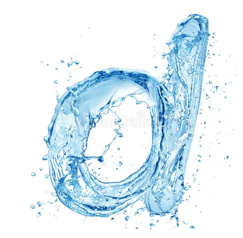 Water Splash Letter D Italic Type Stock Photos - Free & Royalty-Free ...