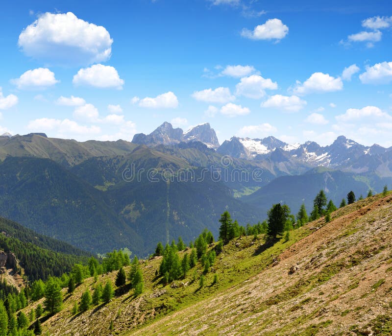 Italien-Alpen stockbild. Bild von berg, draussen, sommer - 38801869
