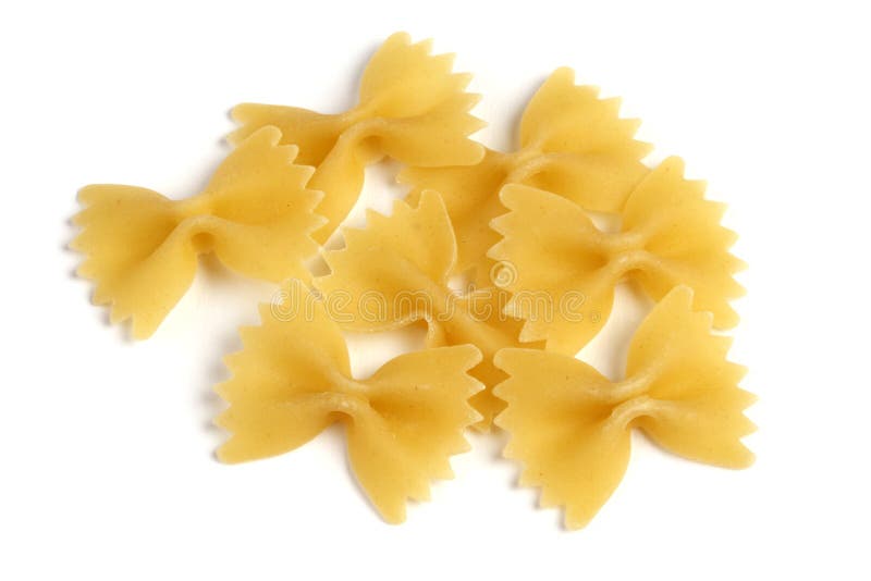 Italienische Teigwaren - Buntes Farfalle Stockfoto - Bild von studio ...