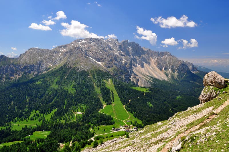 Italy Alps stock image. Image of summer, italy, rock - 38804975