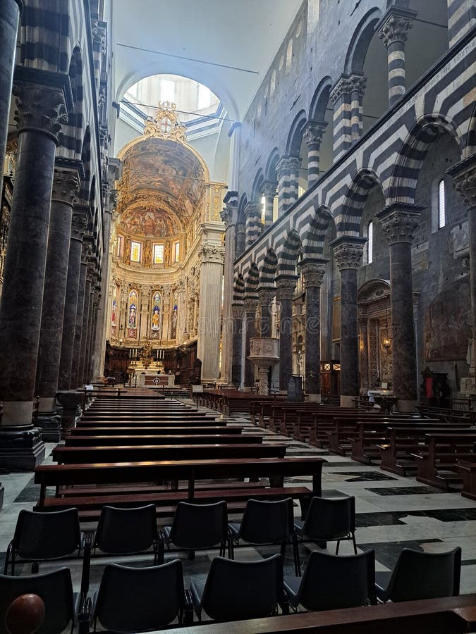 Italy Architecture Genova Center Stock Photo - Image of chapel ...