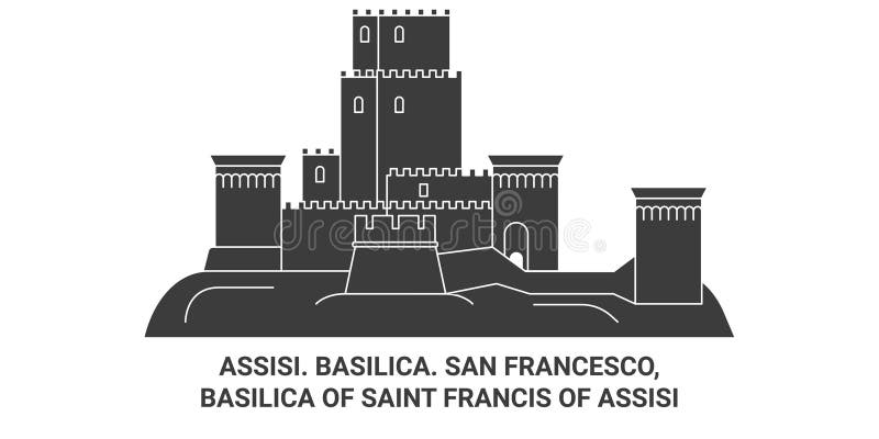 Italy Assisi Basilica San Francesco Basilica Of Saint Francis Of Assisi Travel Landmark