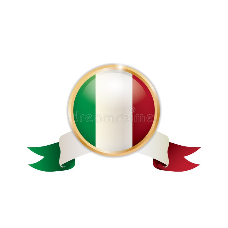 Italy Badge. Vector Illustration Decorative Design Stock Vector ...