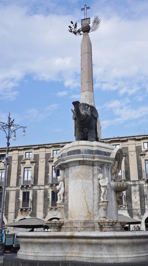 Italy, Catania Ancient Building and Infrastructure Stock Photo - Image ...