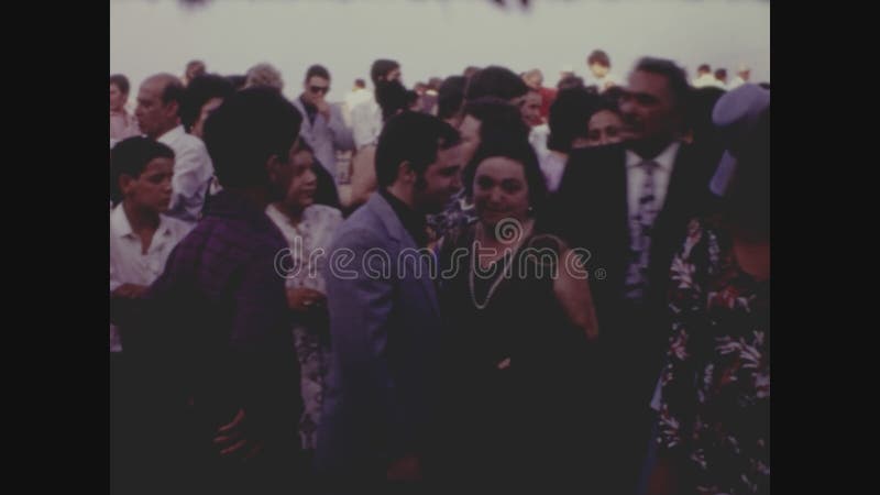 Italy 1964, Crowd of People Stock Footage - Video of city, archival ...