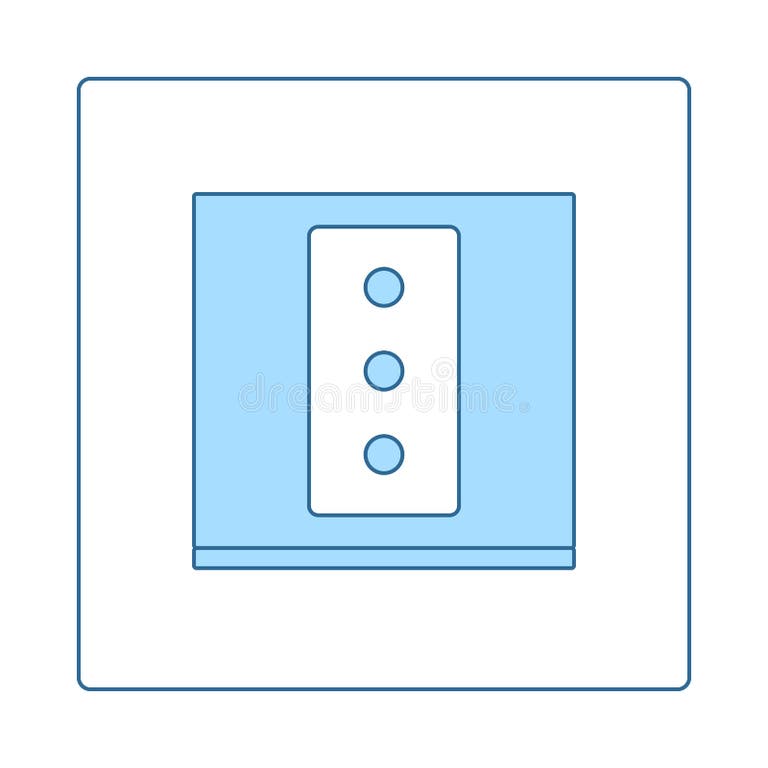 Italy Electrical Socket Icon Stock Vector - Illustration of isolated ...