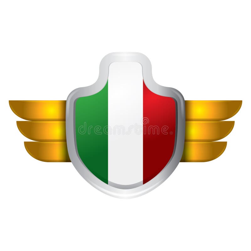 Italy Flag Button. Vector Illustration Decorative Design Stock Vector ...