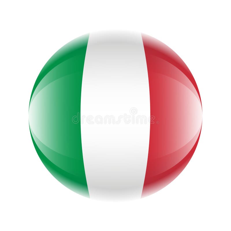 Italy flag icon in the stock vector. Illustration of countries - 295760383