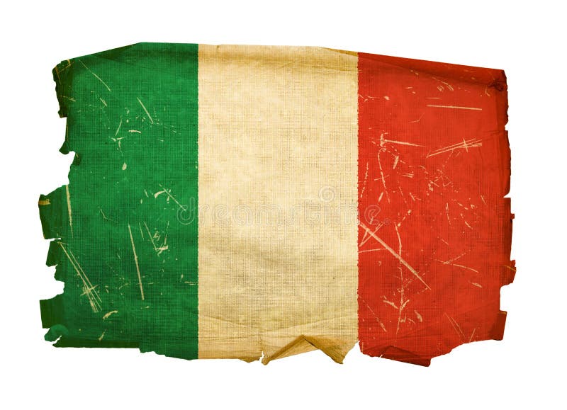 Italy Flag old stock image. Image of antique, isolated - 291147771