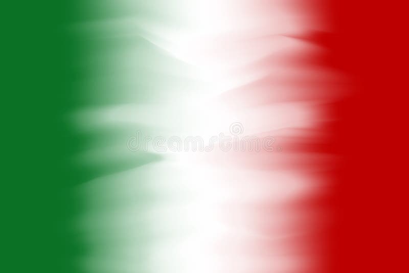 Italy Flag Vector Illustration in Abstract Modern Style Stock Vector ...