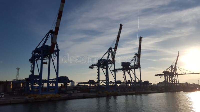 ITALY - GENOA HARBOR editorial stock photo. Image of harbor - 58741328