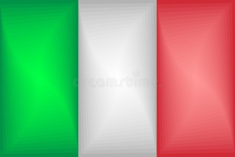 Italy Gradient Flag stock vector. Illustration of modern - 202540717