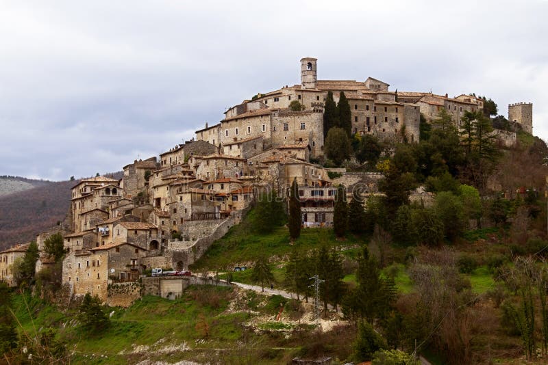 Italy labro rieti arkivfoto. Bild av landmärken, europa - 9275196