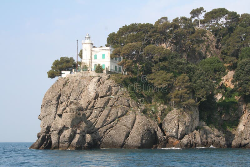 Italy, Liguria, Portovenere. View from San Pietro Church Stock Image ...