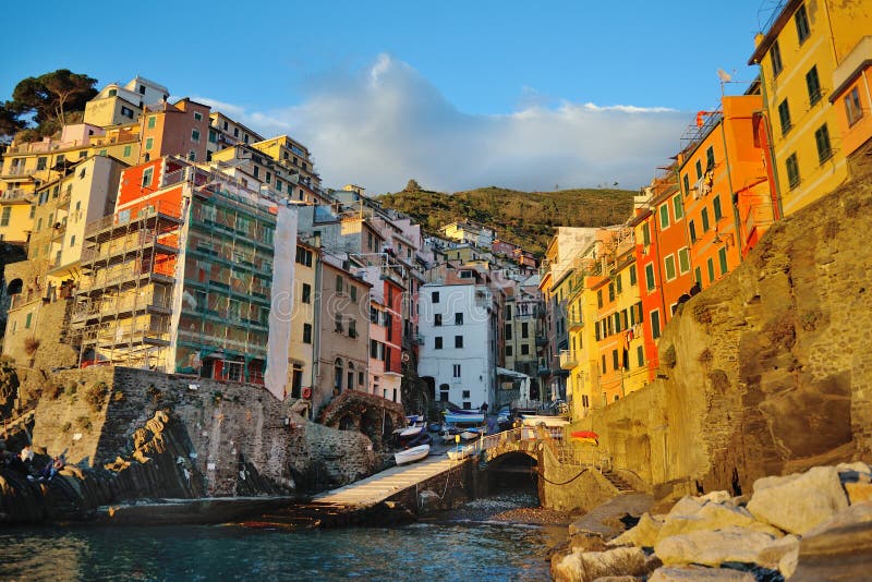 Italy, Liguria, Portovenere. View from San Pietro Church Stock Image ...
