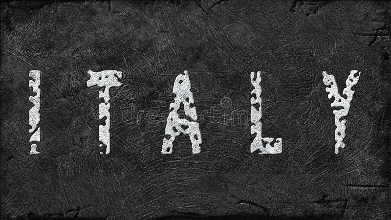 Italy Lithium Extraction, Modern Mining Concept Stock Illustration ...