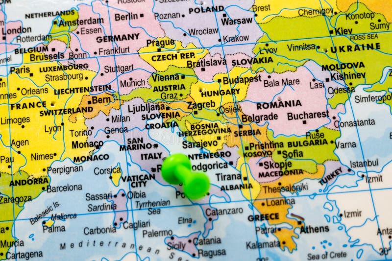 Map Puglia Italy Cities Towns Stock Photos - Free & Royalty-Free Stock ...