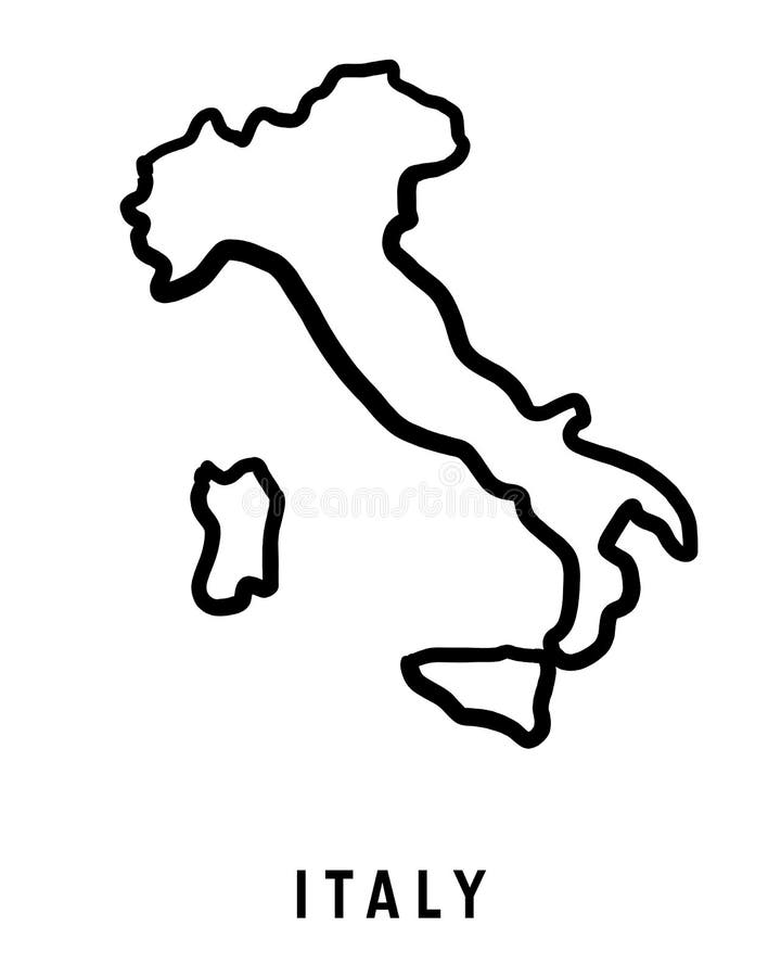 Italy polygonal map stock vector. Illustration of italy - 102721669