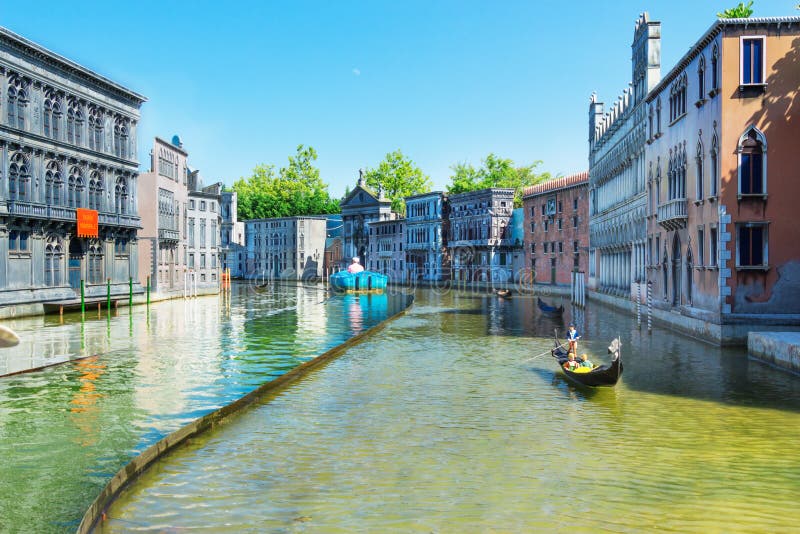 Italy in miniature editorial stock photo. Image of water - 43422838