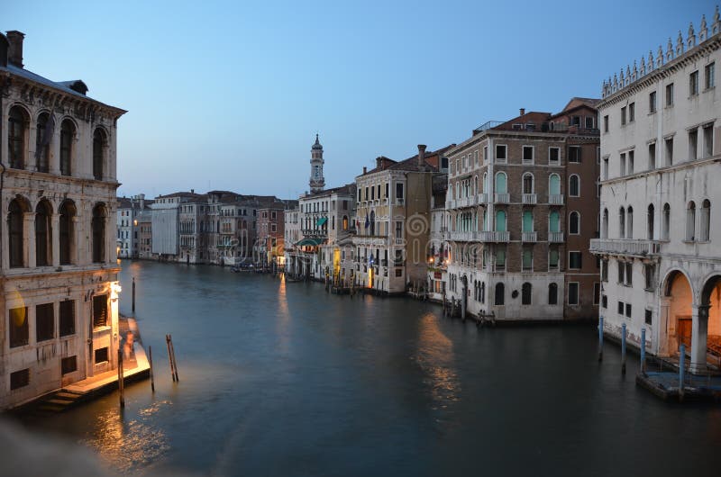 Italy at night stock photo. Image of boats, river, italy - 24349220