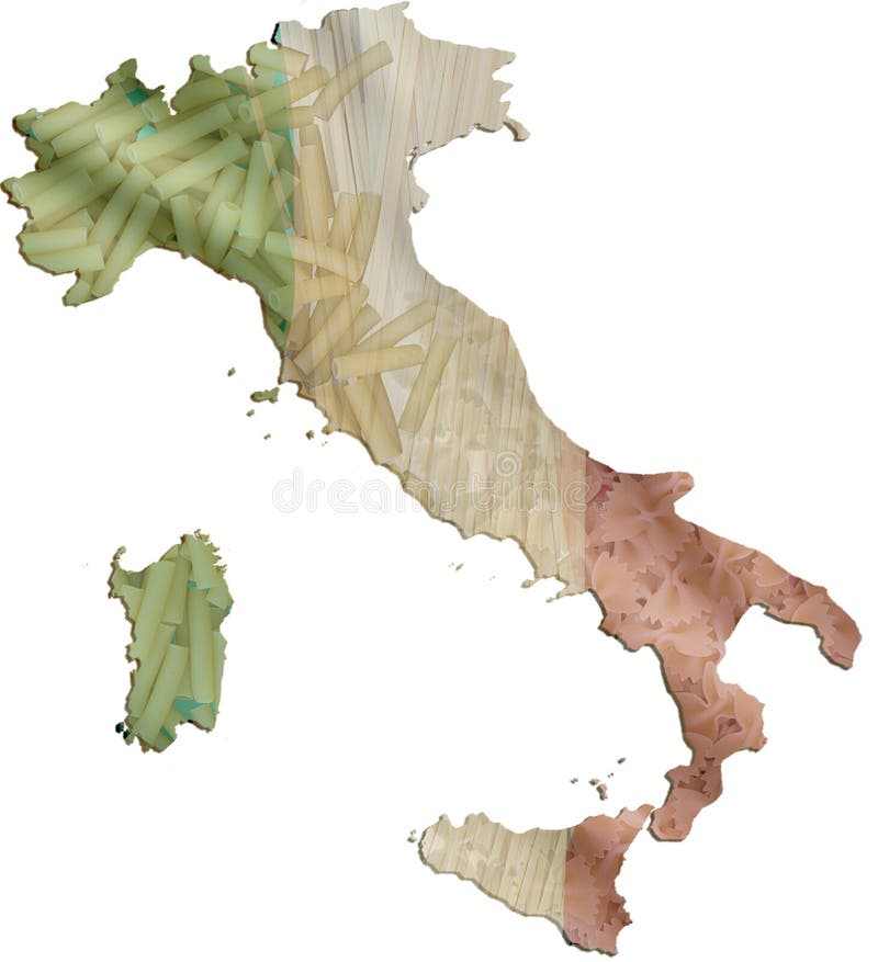 Italy Pasta Food stock illustration. Illustration of design - 3057244
