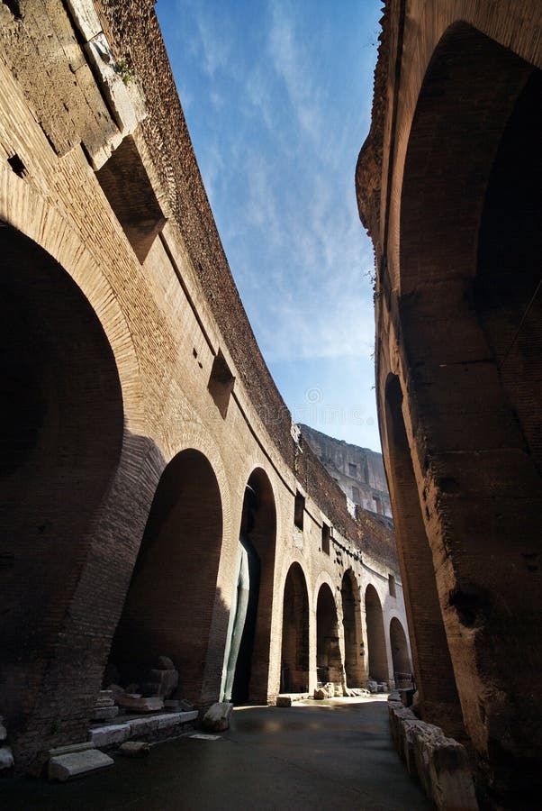 Italy. Rome ( Roma ) stock photo. Image of brick, coliseum - 13219894