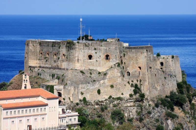 Italy.Scilla Castle, Calabria Stock Image - Image of scenics, calabria ...