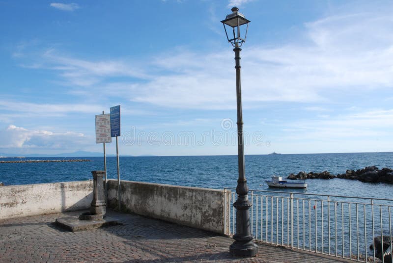 The Seafront of Salerno,South Italy,September 21,2024. Editorial ...