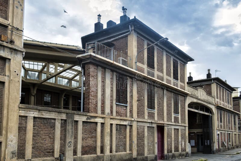 Italy - Turin - ex factory editorial stock photo. Image of steelworks ...