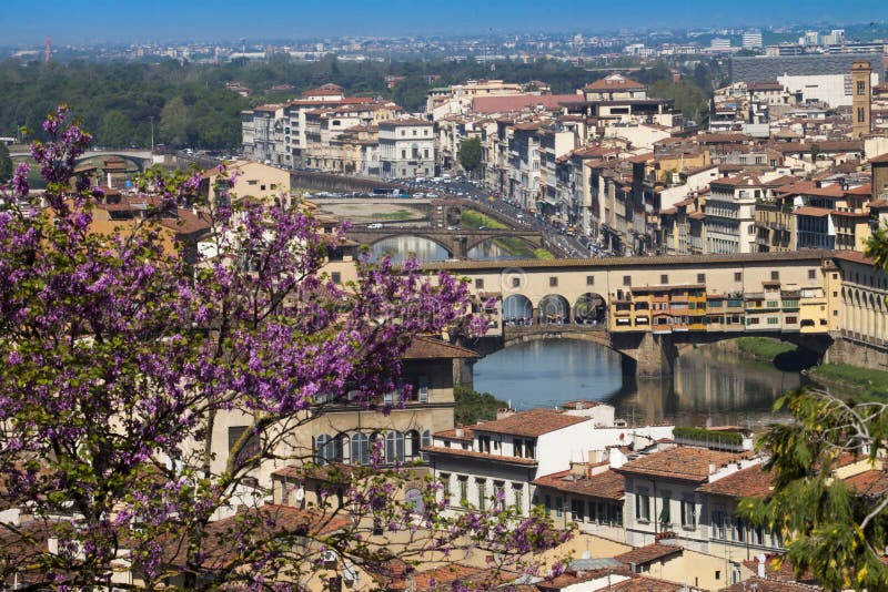Italy, Tuscany, Florence in Spring Time. Editorial Stock Photo - Image ...