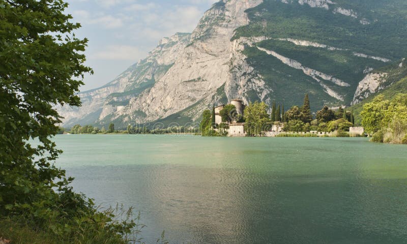 Italy valley stock image. Image of blue, grass, lake - 15584231