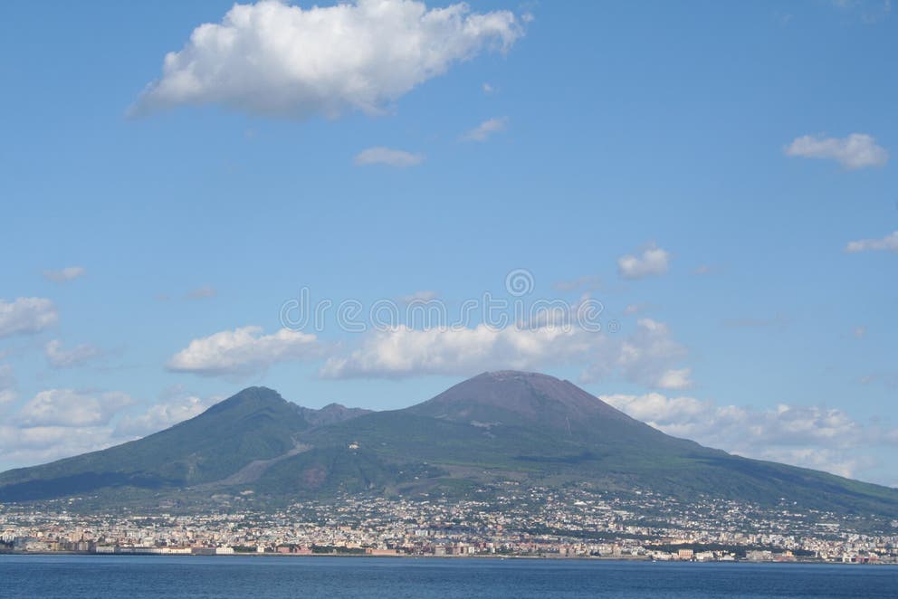 Italy. Vesuvius volcano stock photo. Image of italy, neapolitan - 6887696