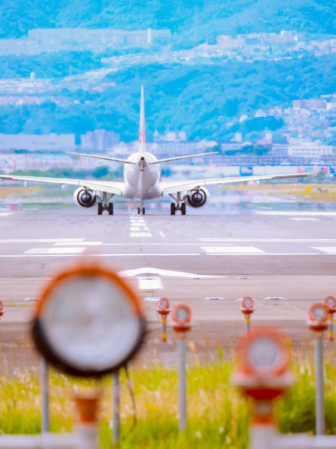 Itami Airport in Japan stock photo. Image of landscapen - 123279262