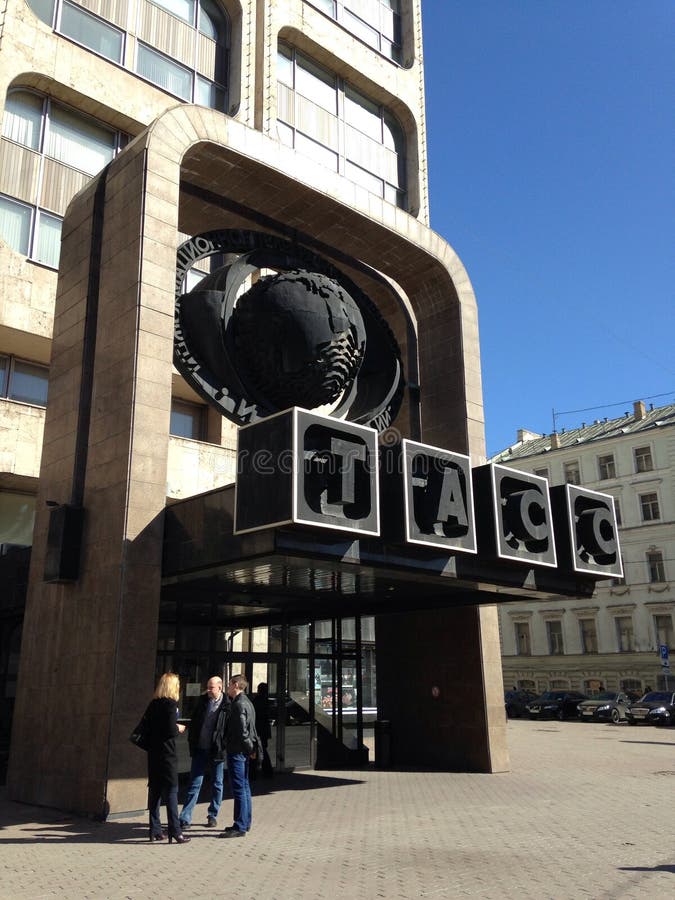 ITAR-TASS Headquarters editorial photo. Image of spring - 42989436