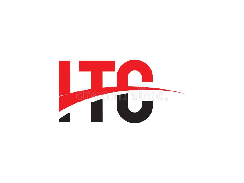 ITC Letter Initial Logo Design Vector Illustration Stock Vector ...