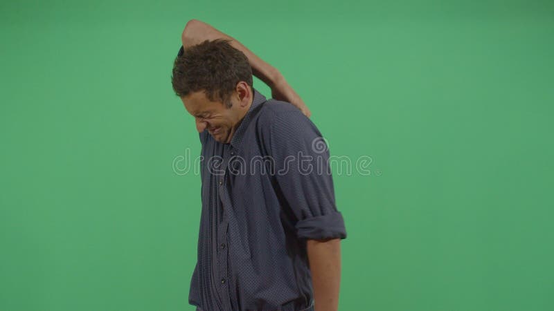 Itchy Back Scratching by a Woman Stock Footage - Video of spine ...