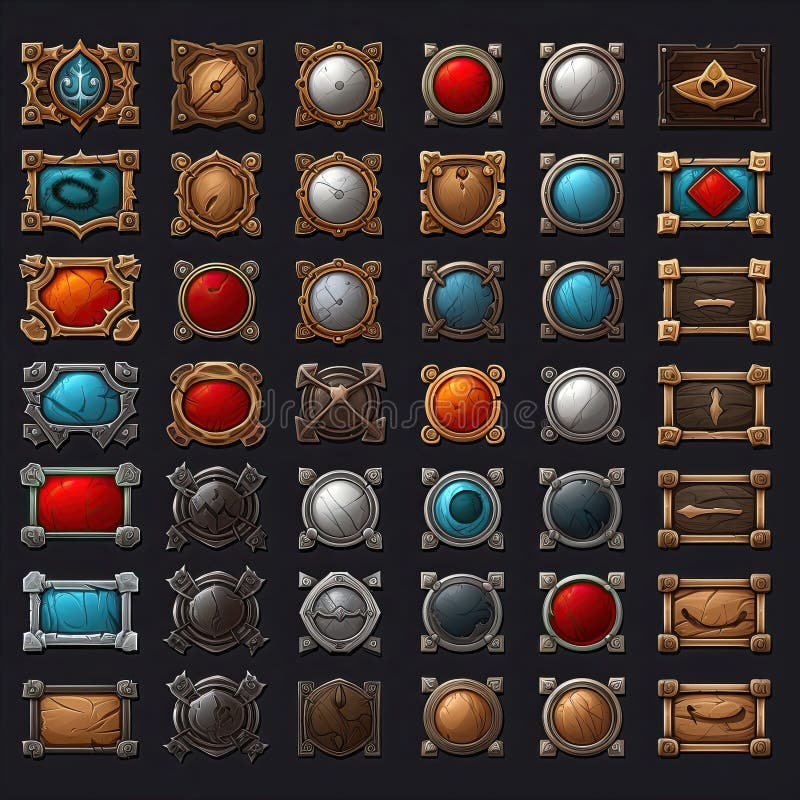 Menu Frame Medieval Ai Generated Stock Image - Image of ancient, empty ...