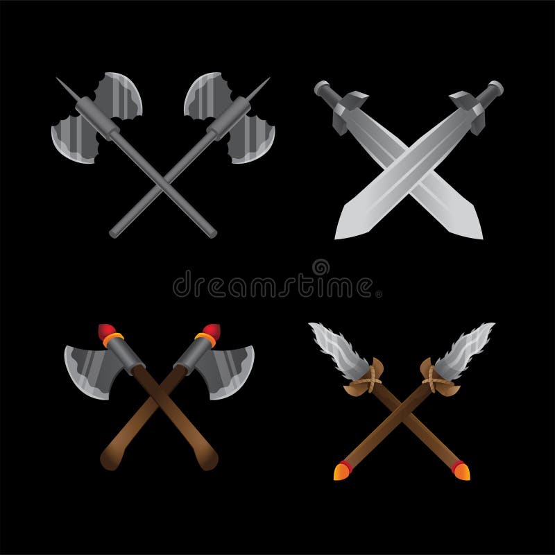 Item Game, Application Icons, Vector Set of Game Stock Illustration ...