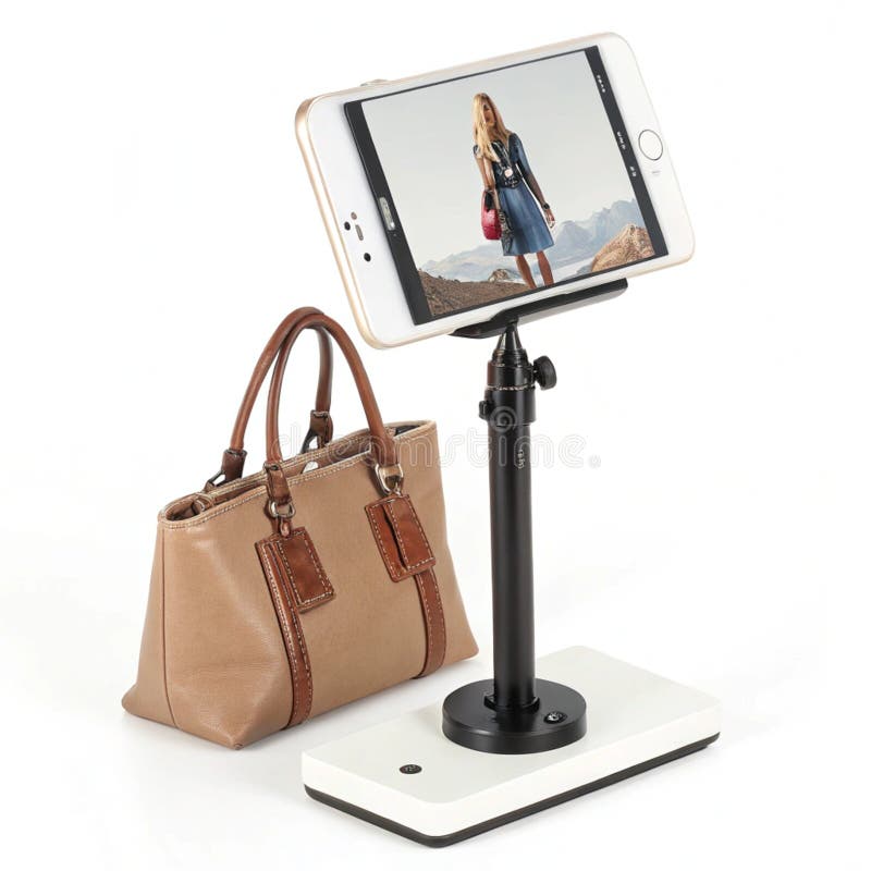 Item on a Stand Isolated on Transparent Background Stock Illustration ...