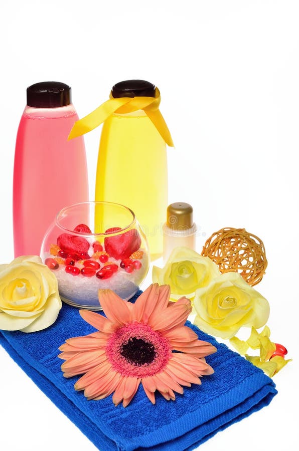Items for Body Care, Spa and Sauna Stock Photo - Image of beautiful ...