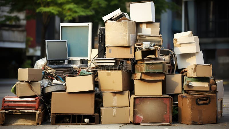 Boxes Junk Garage Stock Illustrations – 85 Boxes Junk Garage Stock ...