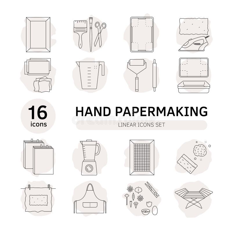 Papermaking Stock Illustrations – 496 Papermaking Stock Illustrations ...