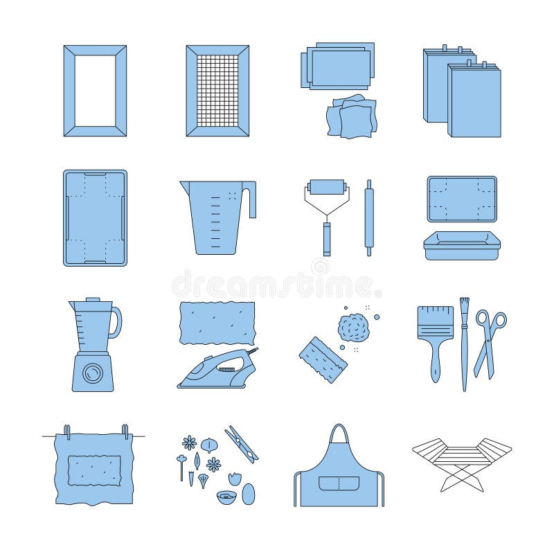 Papermaking Stock Illustrations – 344 Papermaking Stock Illustrations ...