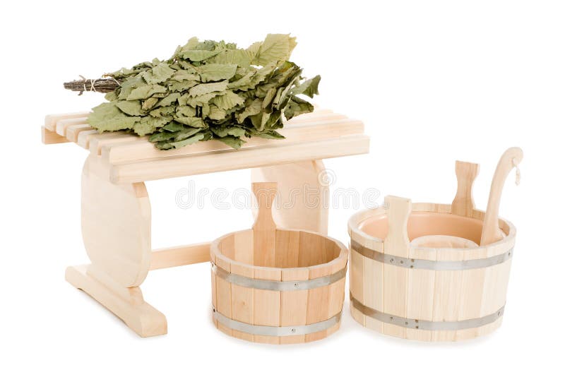 Items Traditional Russian Bath Stock Photo - Image of branches, heat ...