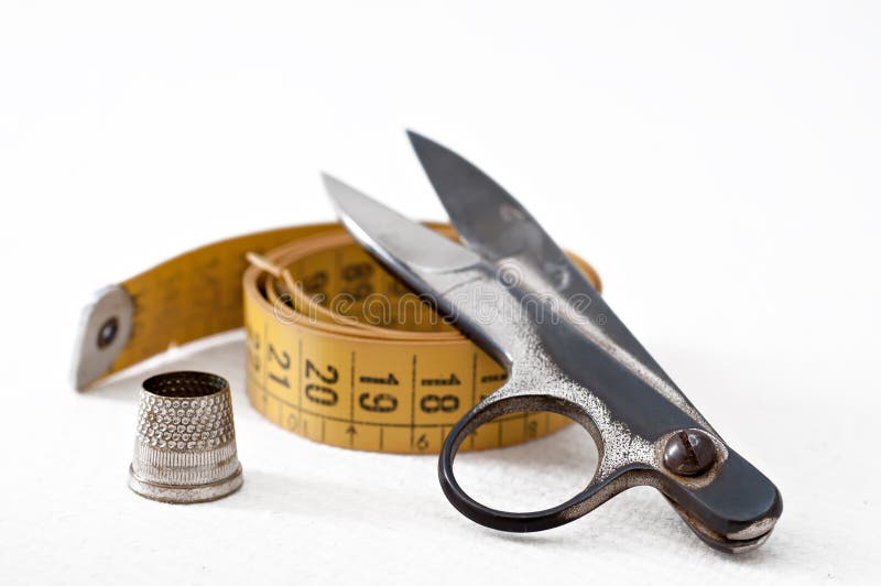 Items used by a tailor stock photo. Image of thread, group - 33499584